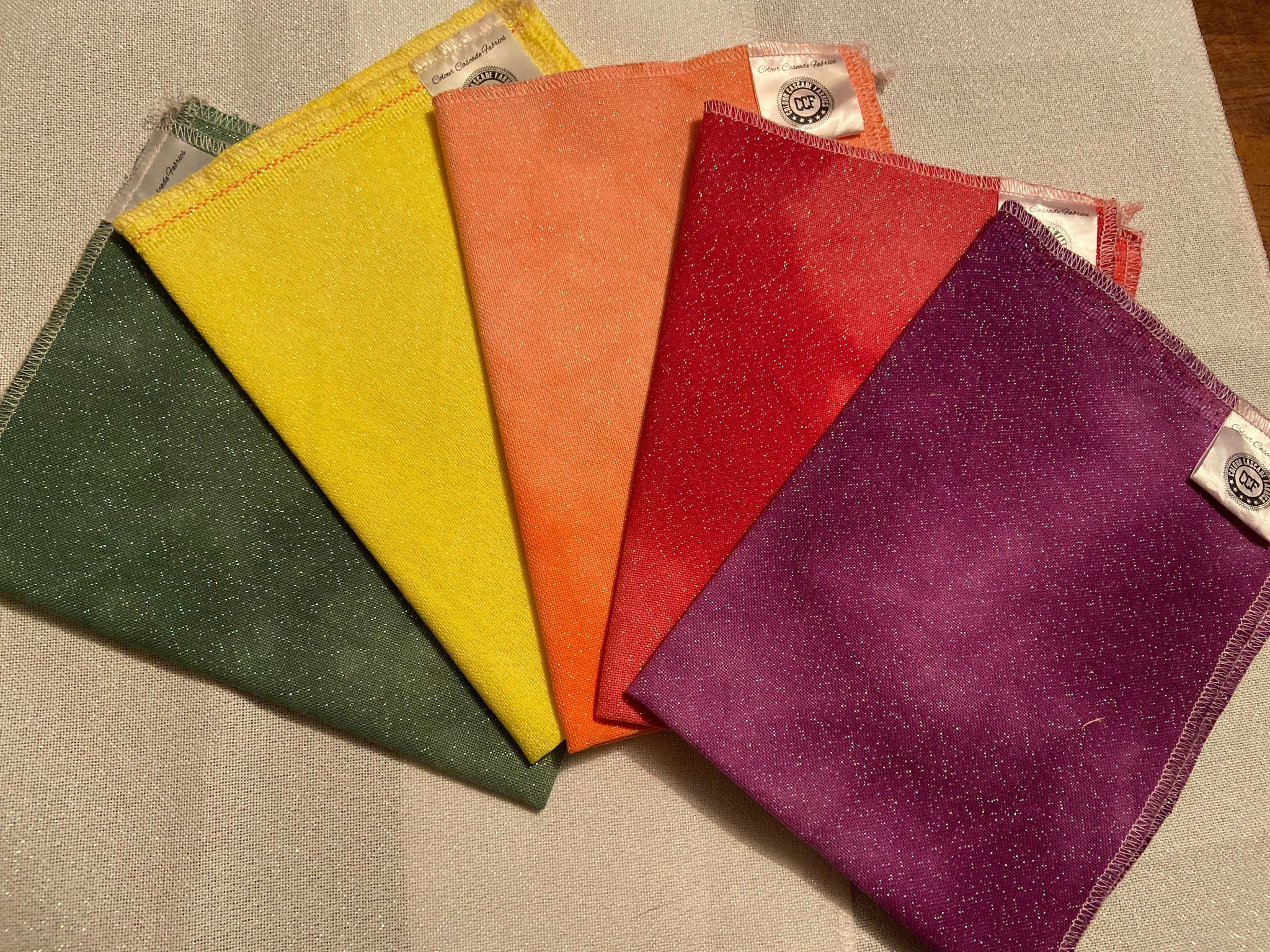 Colour Cascade Fabrics